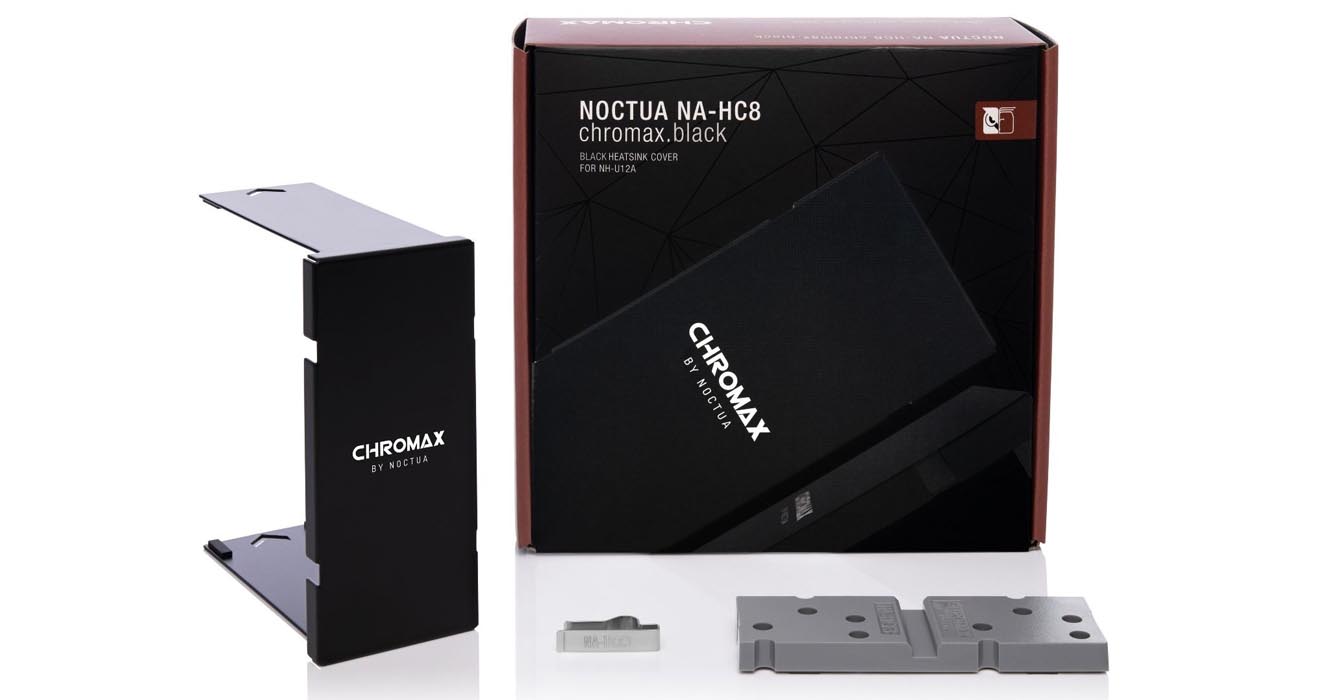 Noctua NH-U12A chromax.black Released Along with Chromax Accessories - The Gaming Stuff