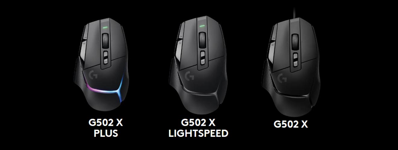 Logitech G502 X Gaming Mouse Launched with Wired, Wireless, and PLUS ...