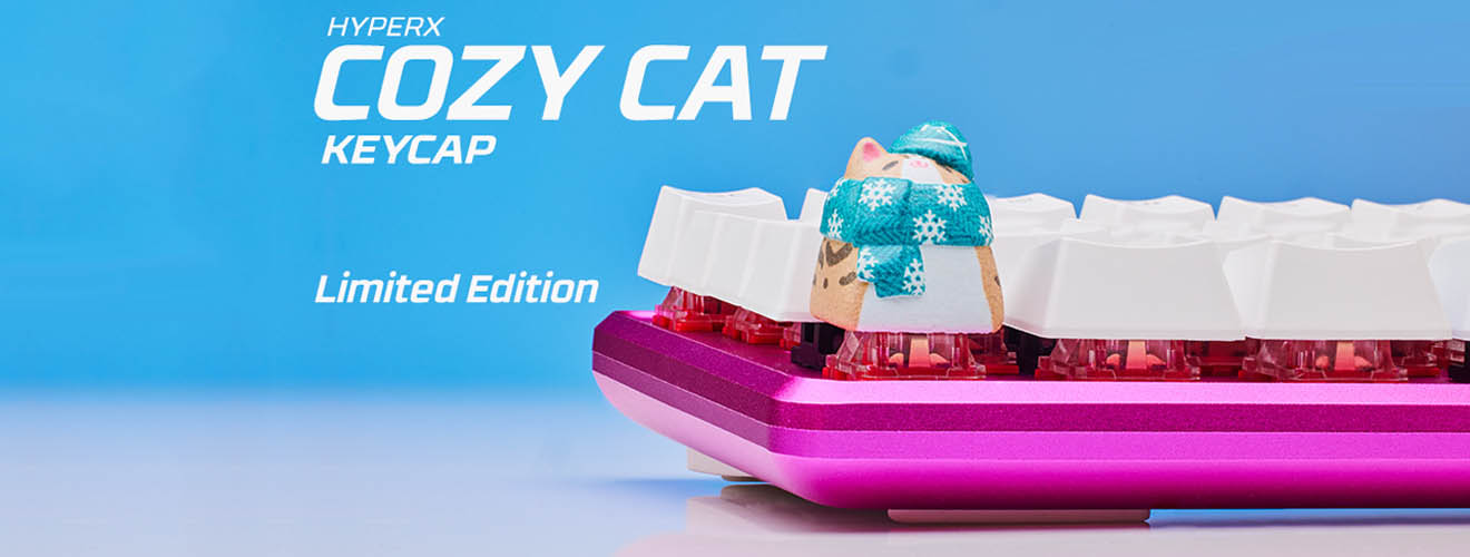 Coco the Cozy Cat: HyperX's First Custom Keycap Available Soon - The ...