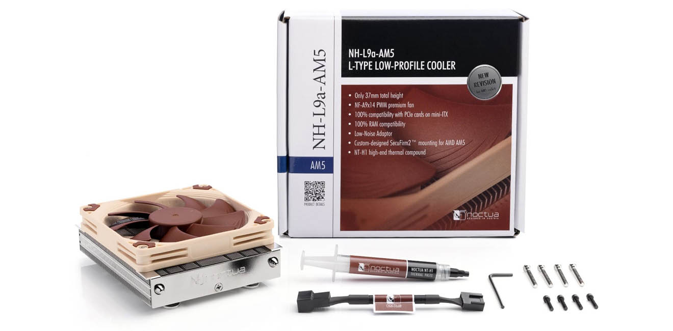 Noctua NH-L9a-AM5 Low-Profile CPU Coolers for AMD Ryzen Launched - The ...