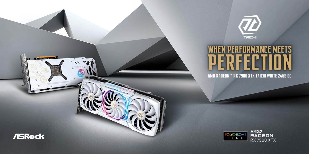 ASRock Launches Radeon RX 7900 XTX Taichi White 24GB OC Graphics Card ...