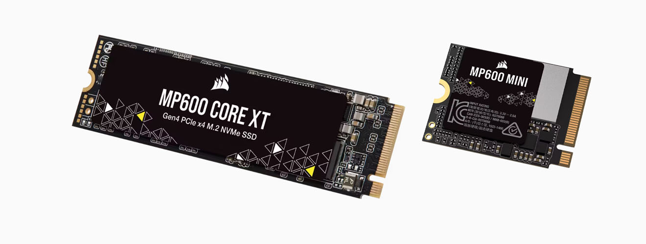 CORSAIR Launches MP600 MINI and MP600 CORE XT M.2 NVMe SSDs - The ...