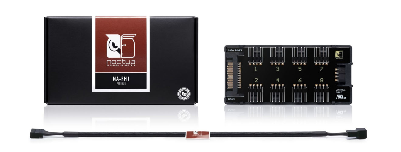 Noctua NA-FH1 Eight-Channel PWM Fan Hub Launched - The Gaming Stuff