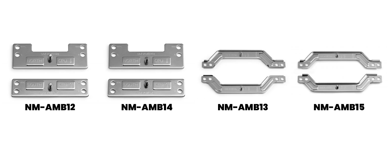 Noctua Offset Mounting Kits for Improved Cooling on AMD AM5 Processors ...