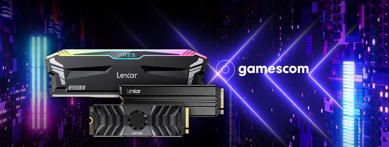Lexar Unveils New Gaming Products at Gamescom 2023 - The Gaming Stuff