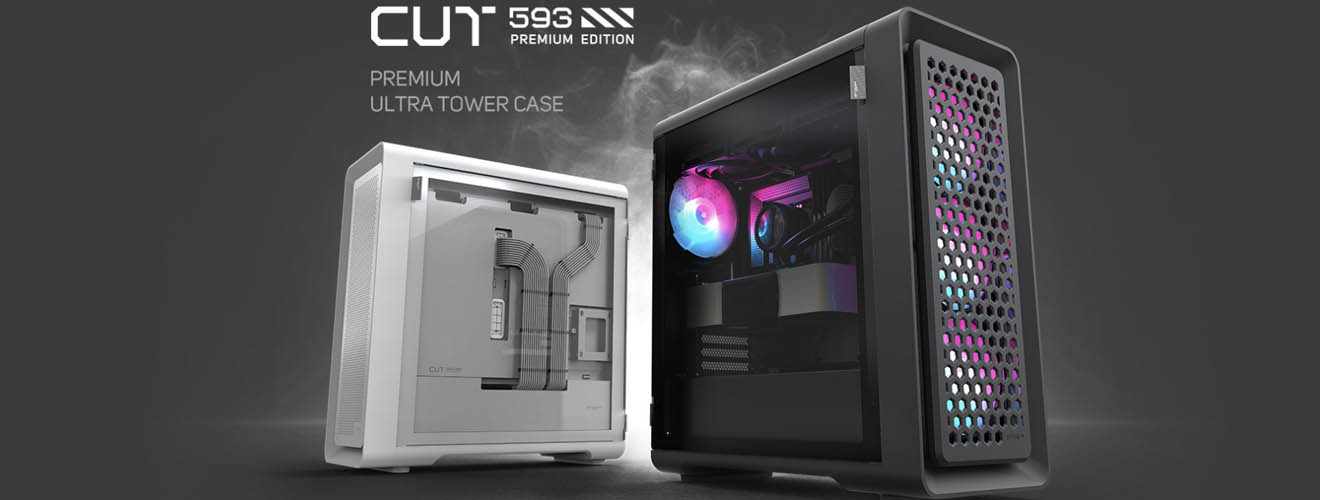 FSP Group Unveils CUT593 Premium Ultra Tower Case - The Gaming Stuff