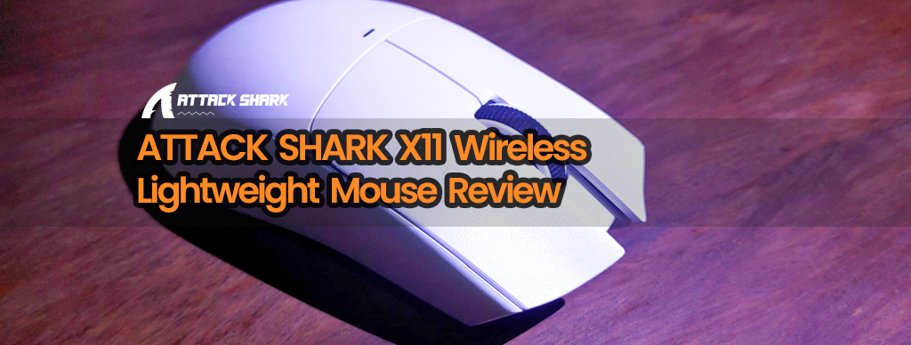 ATTACK SHARK X11 Wireless Lightweight Mouse Review - The Gaming Stuff