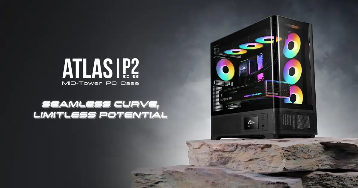 GAMDIAS Introduces ATLAS P2 CG Gaming Chassis - The Gaming Stuff